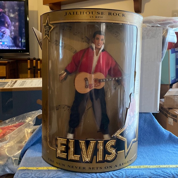 Hasbro | Toys | Elvis Presley 45rpm Doll New | Poshmark